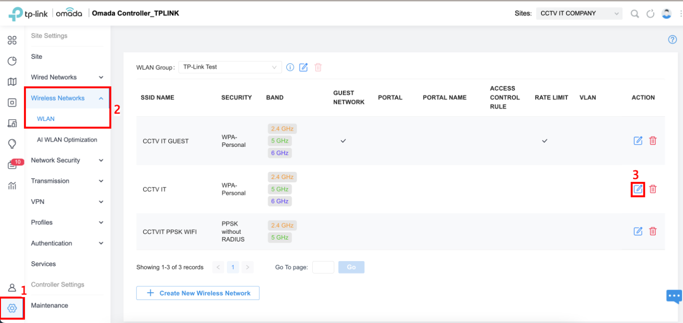 How to configure SSID Broadcast on Omada Controller