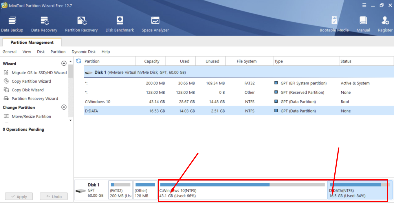 Guide to extend computer drive space on Windows